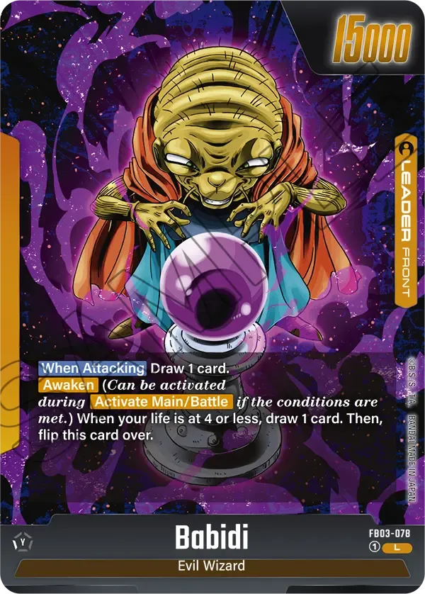 FB03-078 - Babidi - Leader – MetaGaming