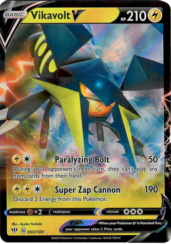 Vikavolt V - 060/189 - Ultra Rare – MetaGaming