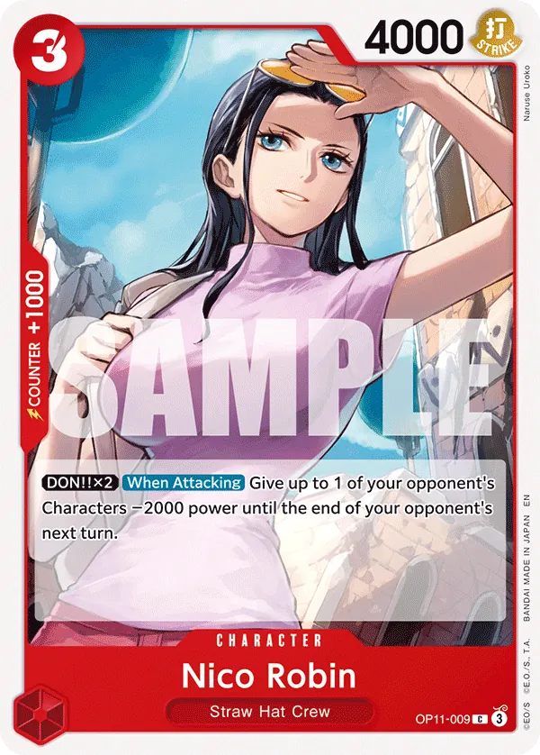 OP11-009 - Nico Robin - Character - Common – MetaGaming