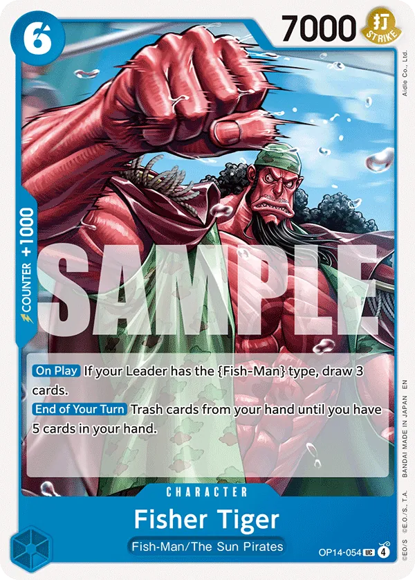 OP14-054 - Fisher Tiger - Character - Uncommon - – MetaGaming