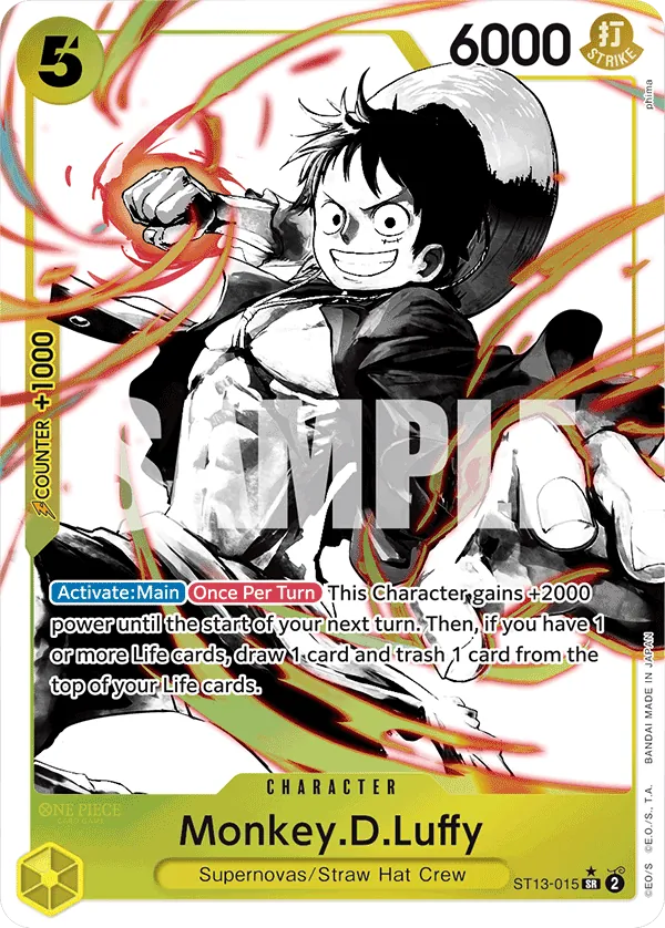 ST13-015 - Monkey.D.Luffy - Character AA – MetaGaming